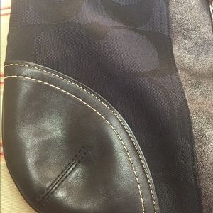 Coach | Bags | Coach Suede Snakeskin And Patent Leather Bag | Poshmark